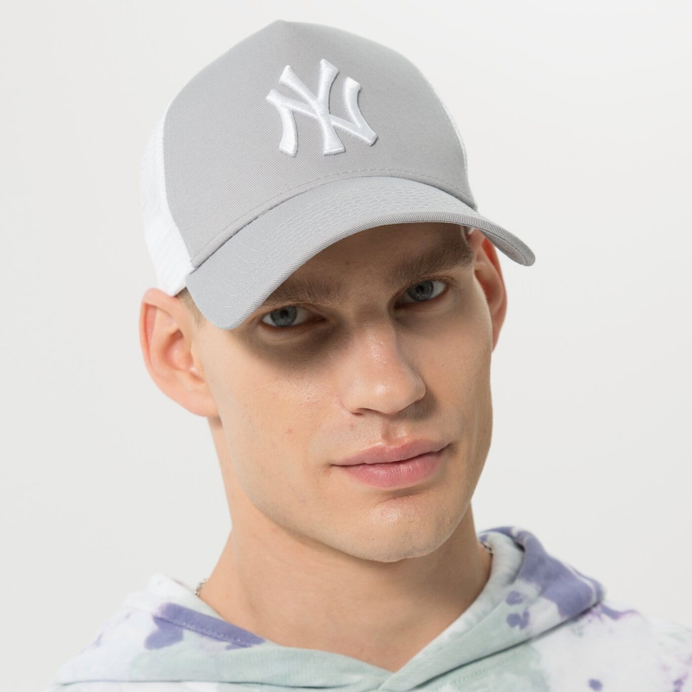NEW ERA CZAPKA CLEAN TRUCKER NYY GREY NEW YORK YANKEES GRA 11588490 ...