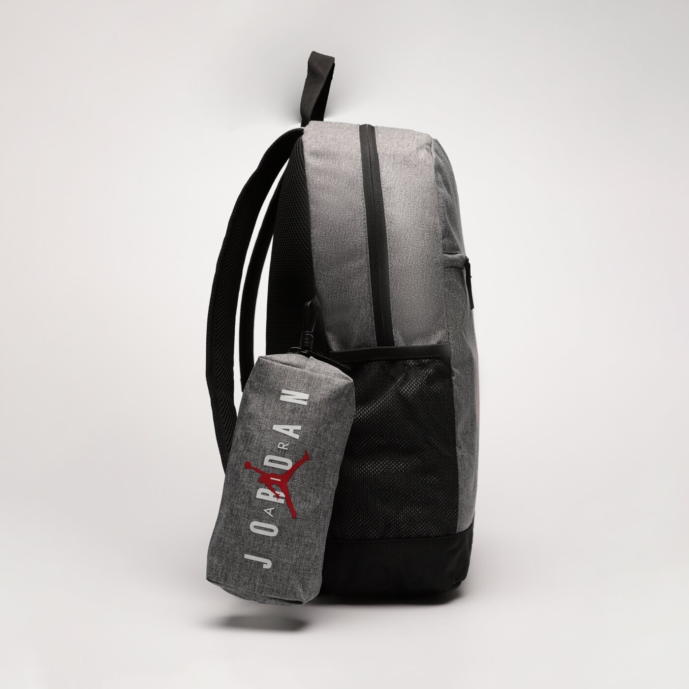 JORDAN PLECAK JAN AIR SCHOOL BACKPACK 9B0503-GEH | kolor szary ...