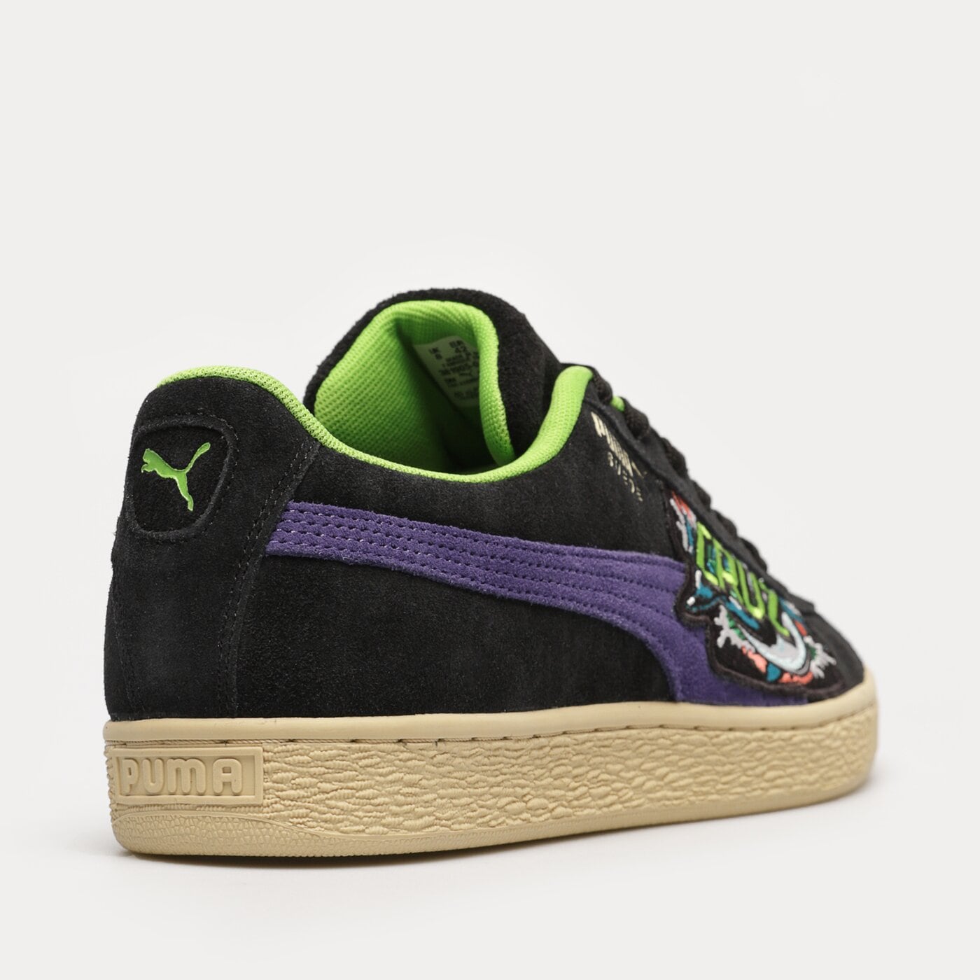 PUMA SUEDE SANTA CRUZ 381905-01 | kolor czarny | Męskie Sneakersy ...