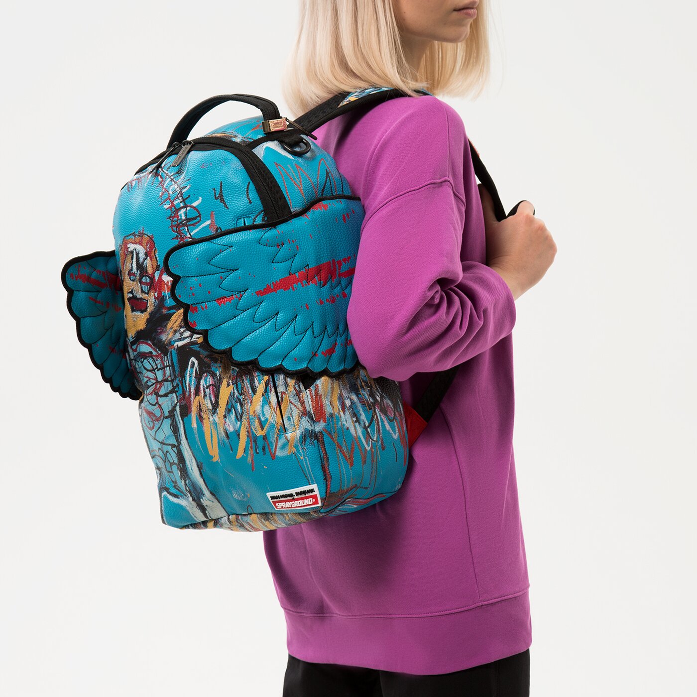 SPRAYGROUND PLECAK BASQ WING BACKPACK 910B4171NSZ | kolor MULTICOLOR ...