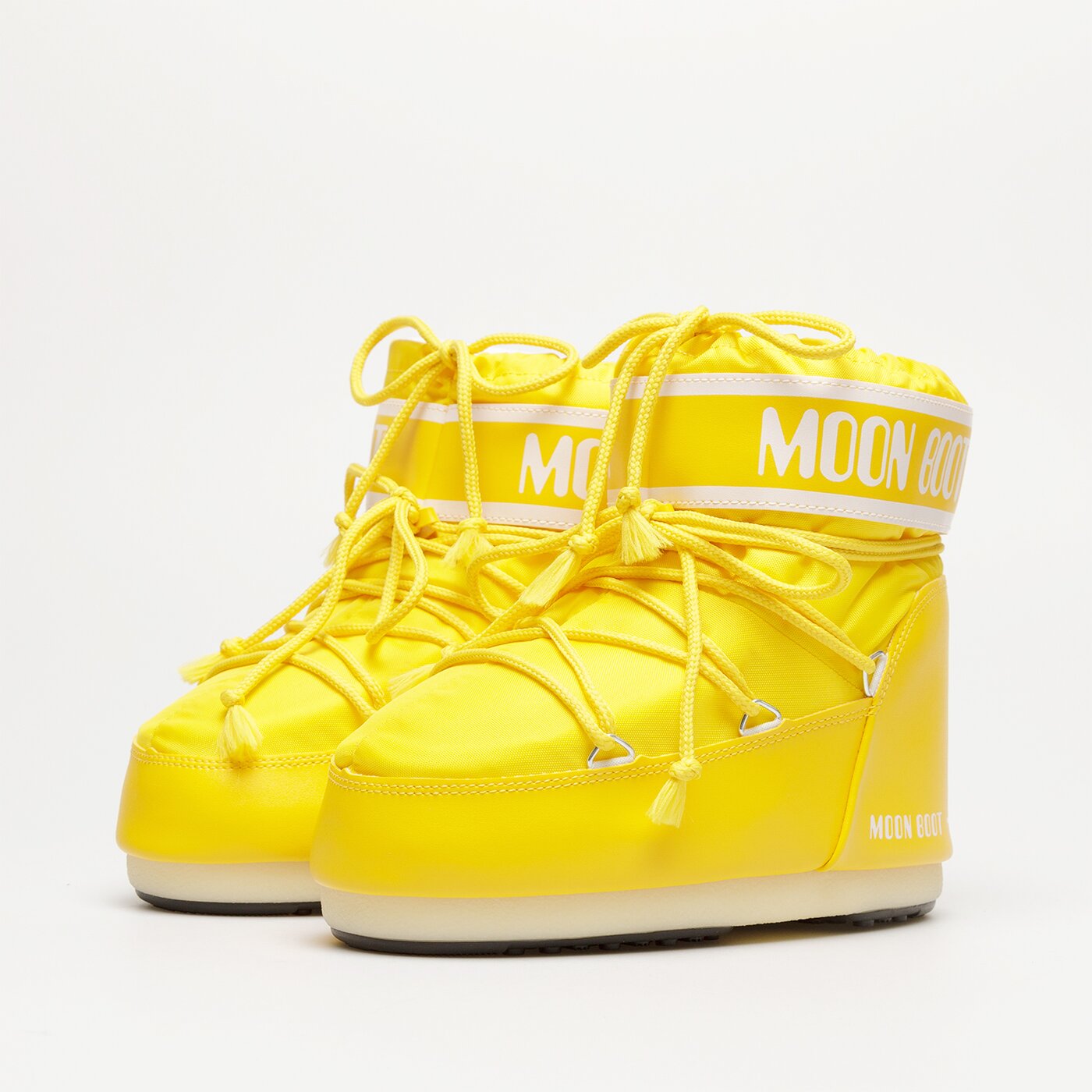 MOON BOOT ICON LOW NYLON 14093400008 | kolor ZŁOTY | Damskie Buty ...
