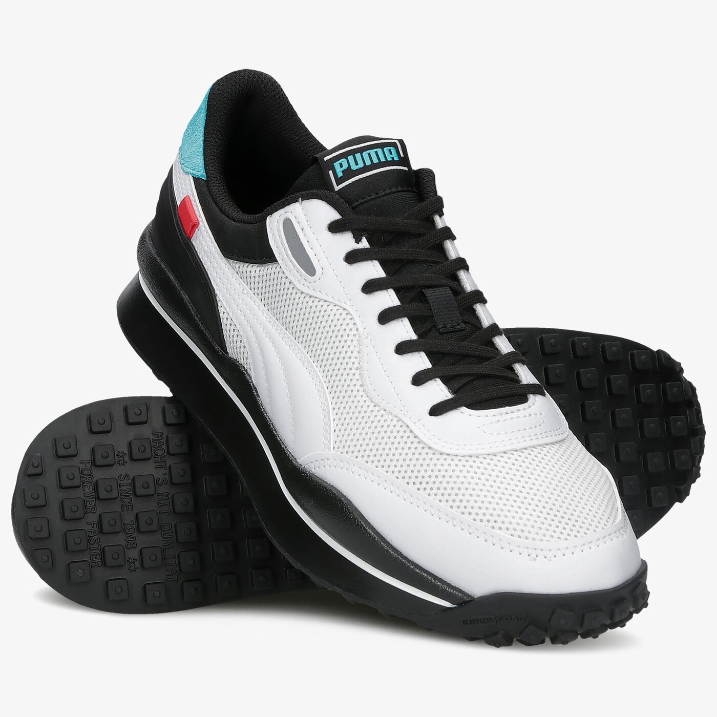 PUMA STYLE RIDER CYBORG 36884801 | kolor BIAŁY | Męskie Sneakersy ...