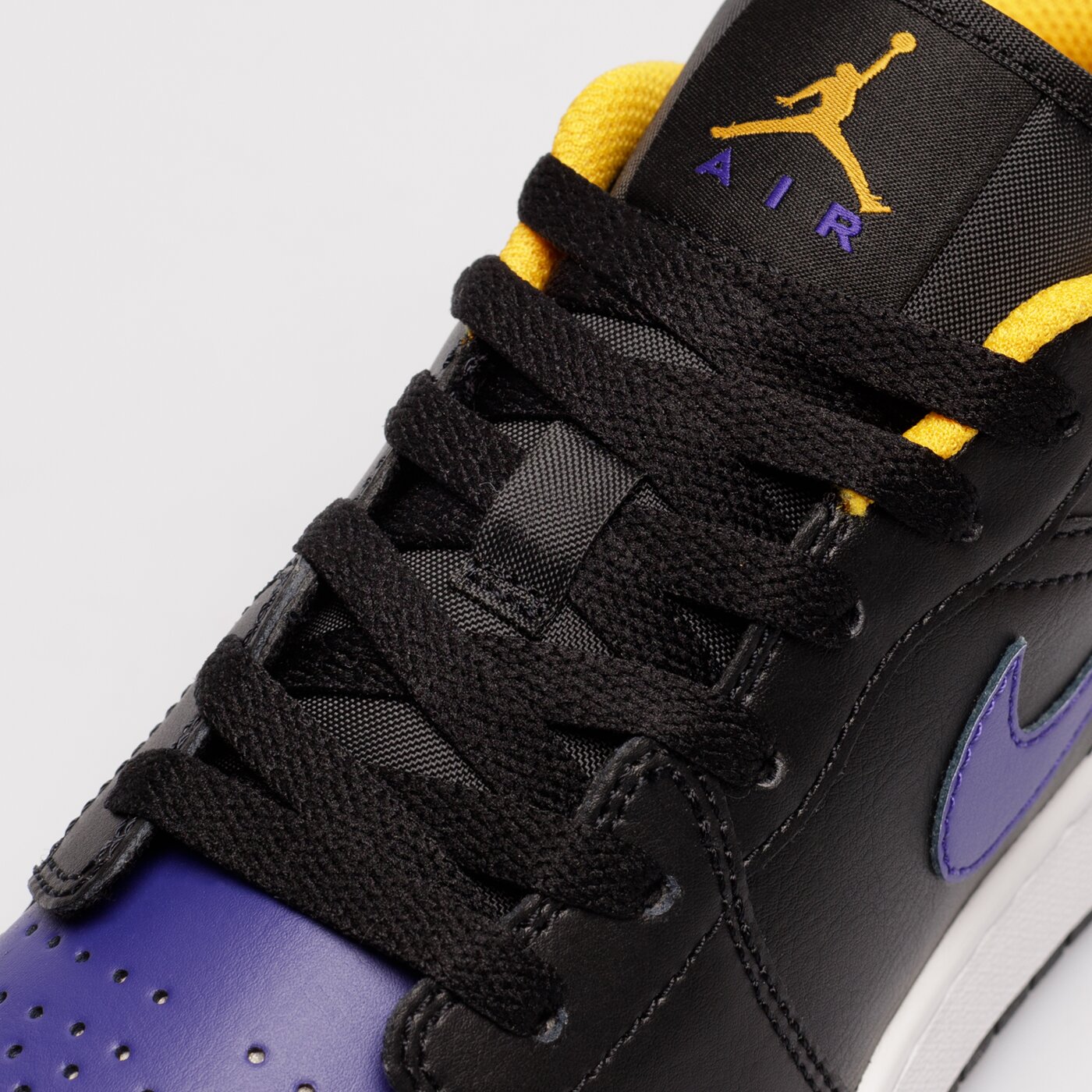 AIR JORDAN 1 LOW BG 553560-075 | kolor czarny | Dziecięce Sneakersy ...