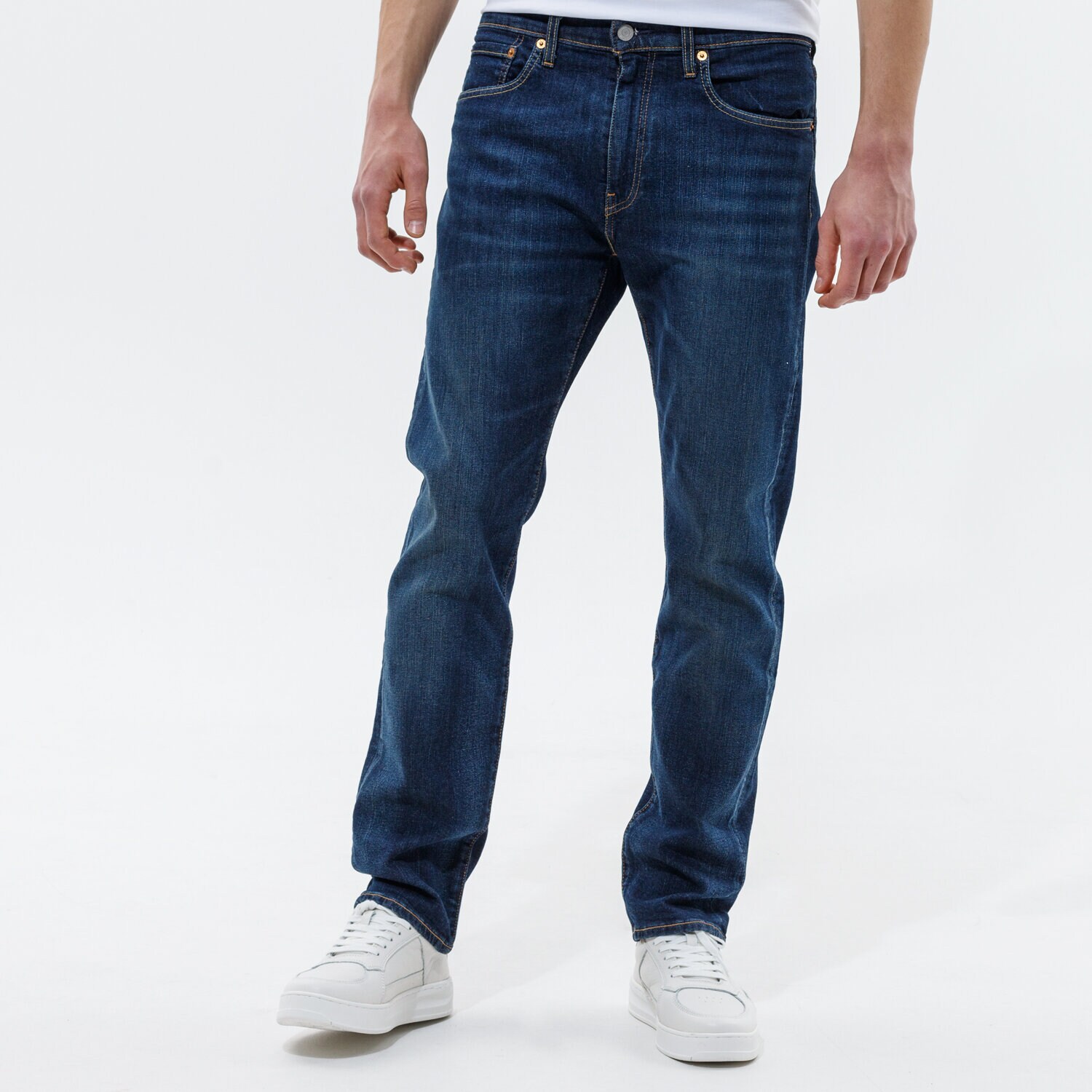 LEVI'S SPODNIE 502 TAPER 29507-0548 GRANATOWY | Męskie Spodnie w Sizeer