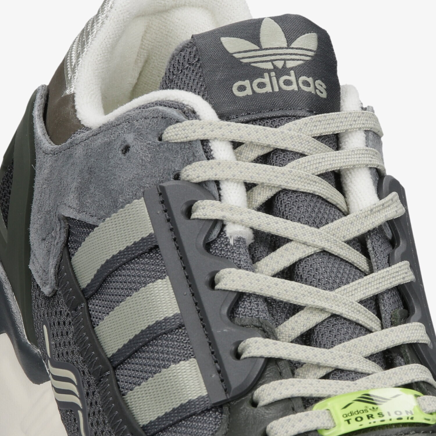 ADIDAS ZX 10,000 C GW0615 SZARY | Męskie Sneakersy w Sizeer ADIDAS ZX 10,000 C GW0615 SZARY | Męskie Sneakersy w Sizeer