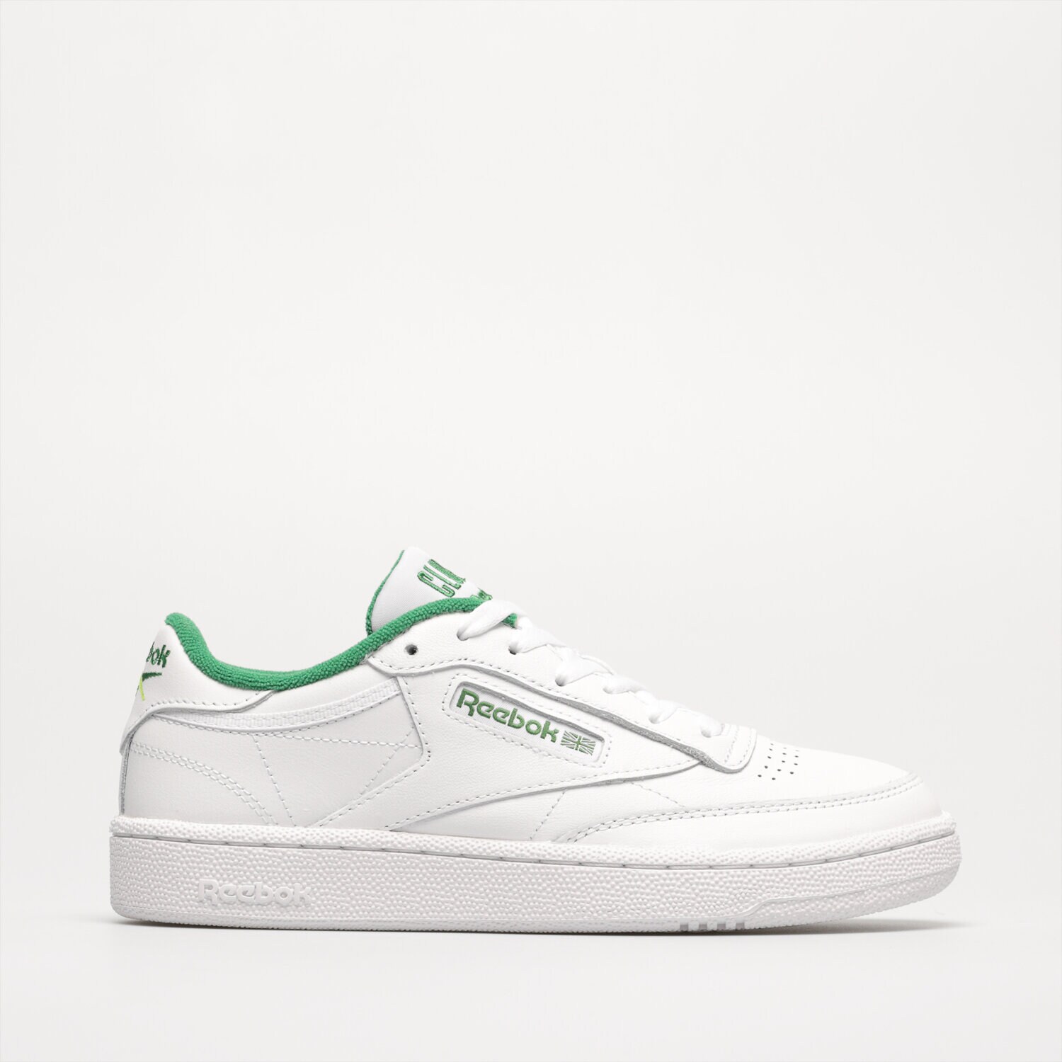 REEBOK CLUB C 85 IE9387 BIAŁY | Damskie Sneakersy w Sizeer
