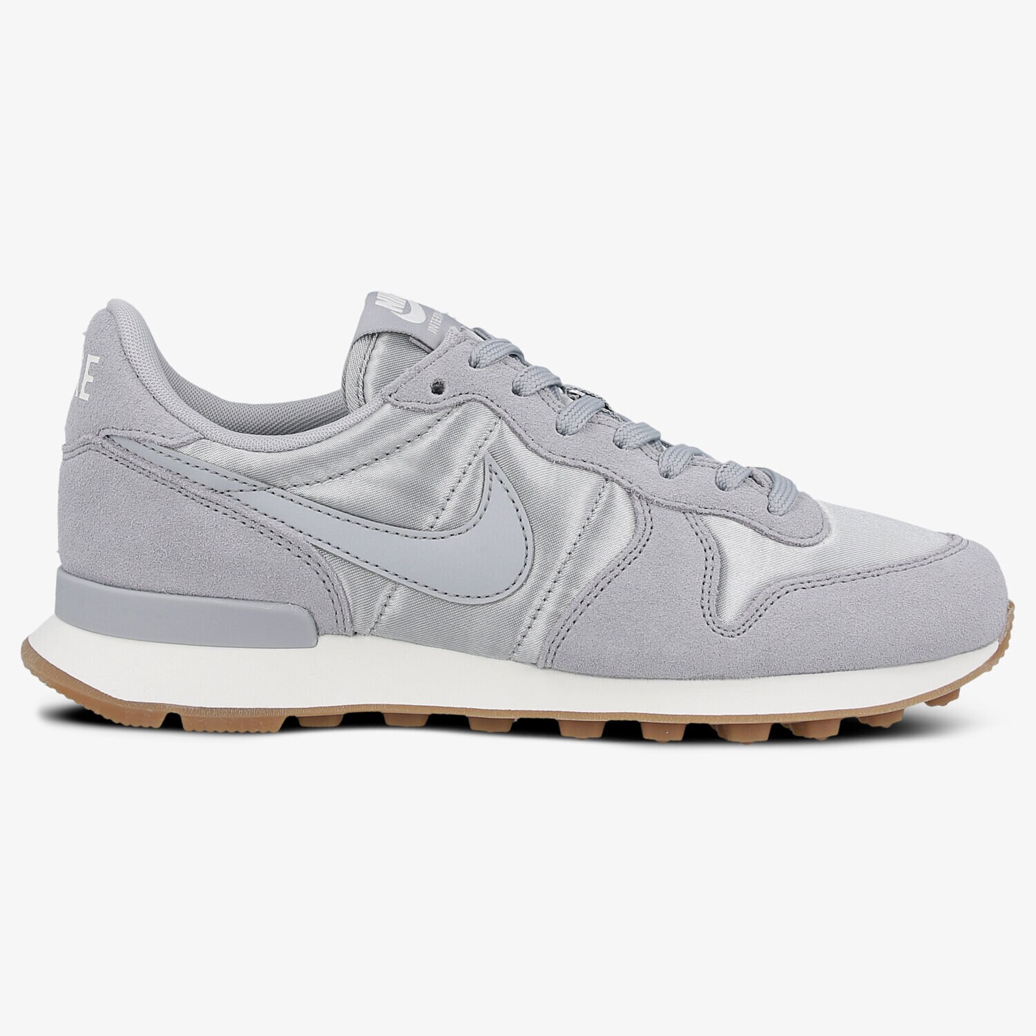 NIKE W INTERNATIONALIST 828407018 SZARY | Damskie Sneakersy w Sizeer