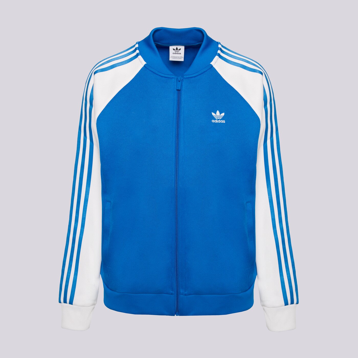 ADIDAS BLUZA ROZPINANA OVERSIZED SST II0718 | kolor NIEBIESKI | Damskie ...